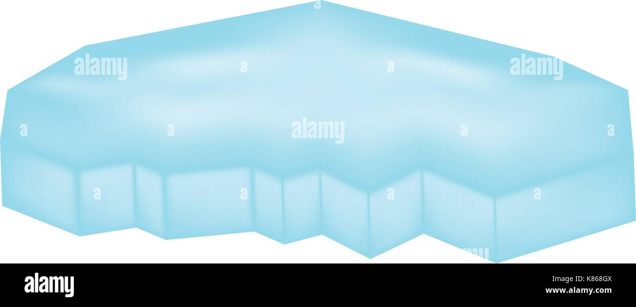 ice floe vector symbol icon design. Beautiful illustration isolated on ...