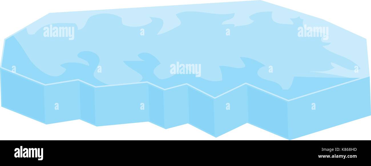 ice floe vector symbol icon design. Beautiful illustration isolated on ...