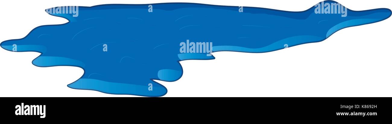 water puddle vector symbol icon design. Beautiful illustration isolated ...