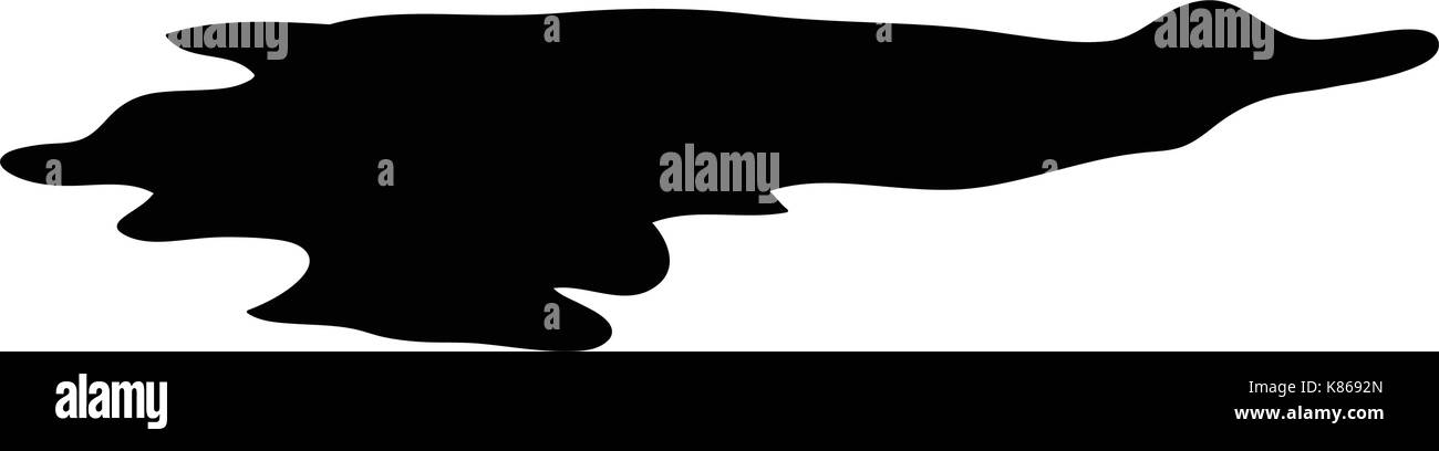 water puddle vector symbol icon design. Beautiful illustration isolated ...