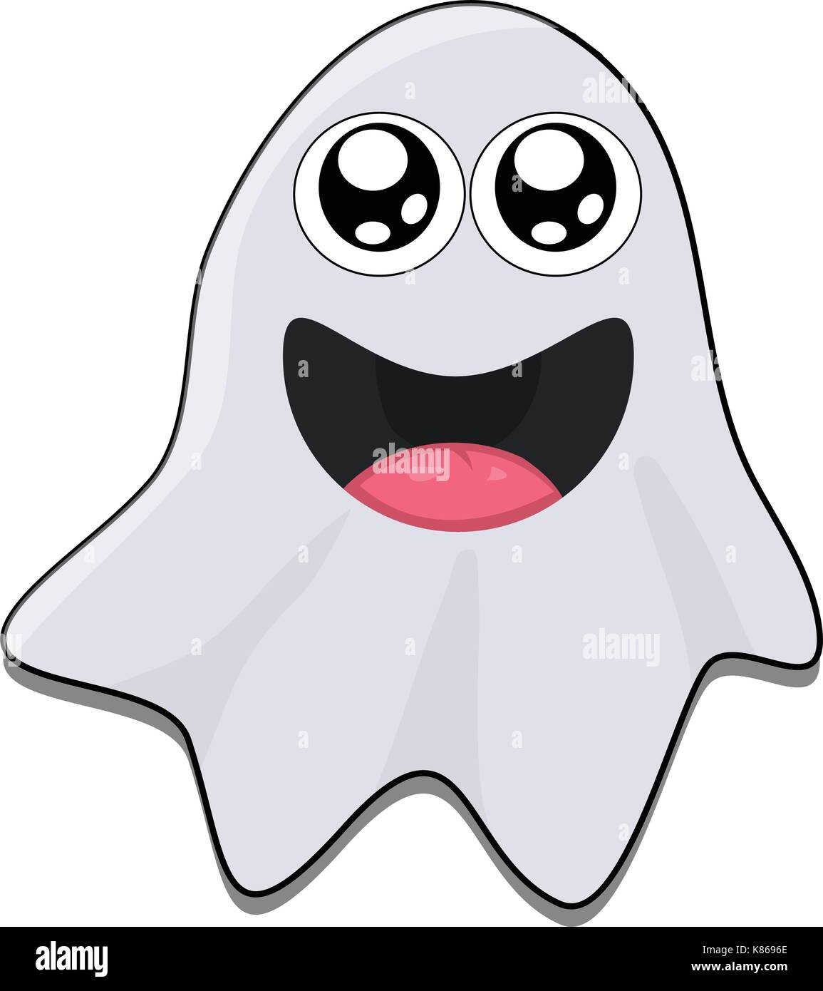 halloween ghost vector symbol icon design. Beautiful illustration ...
