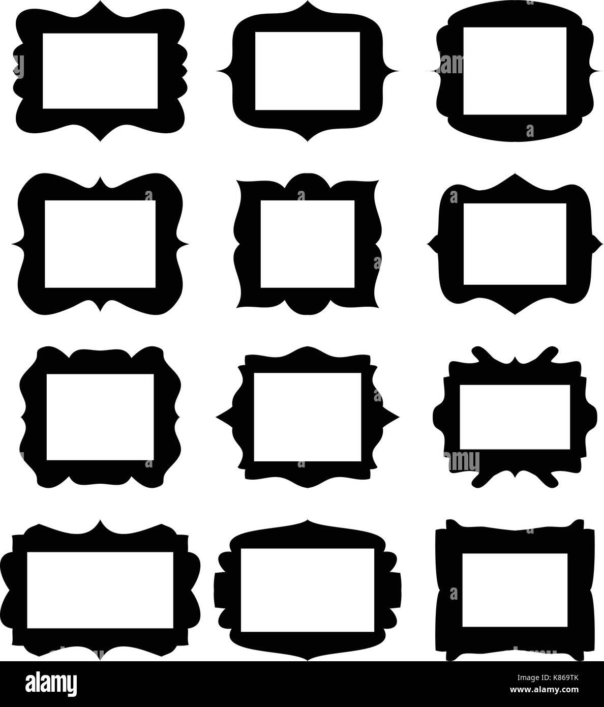 empty frame vector symbol icon design Stock Vector Image & Art - Alamy