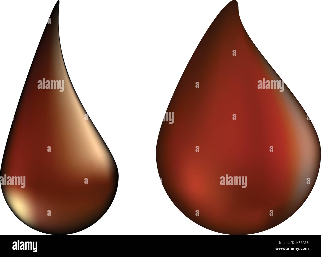 choco drop vector symbol icon design. illustration isolated on white ...