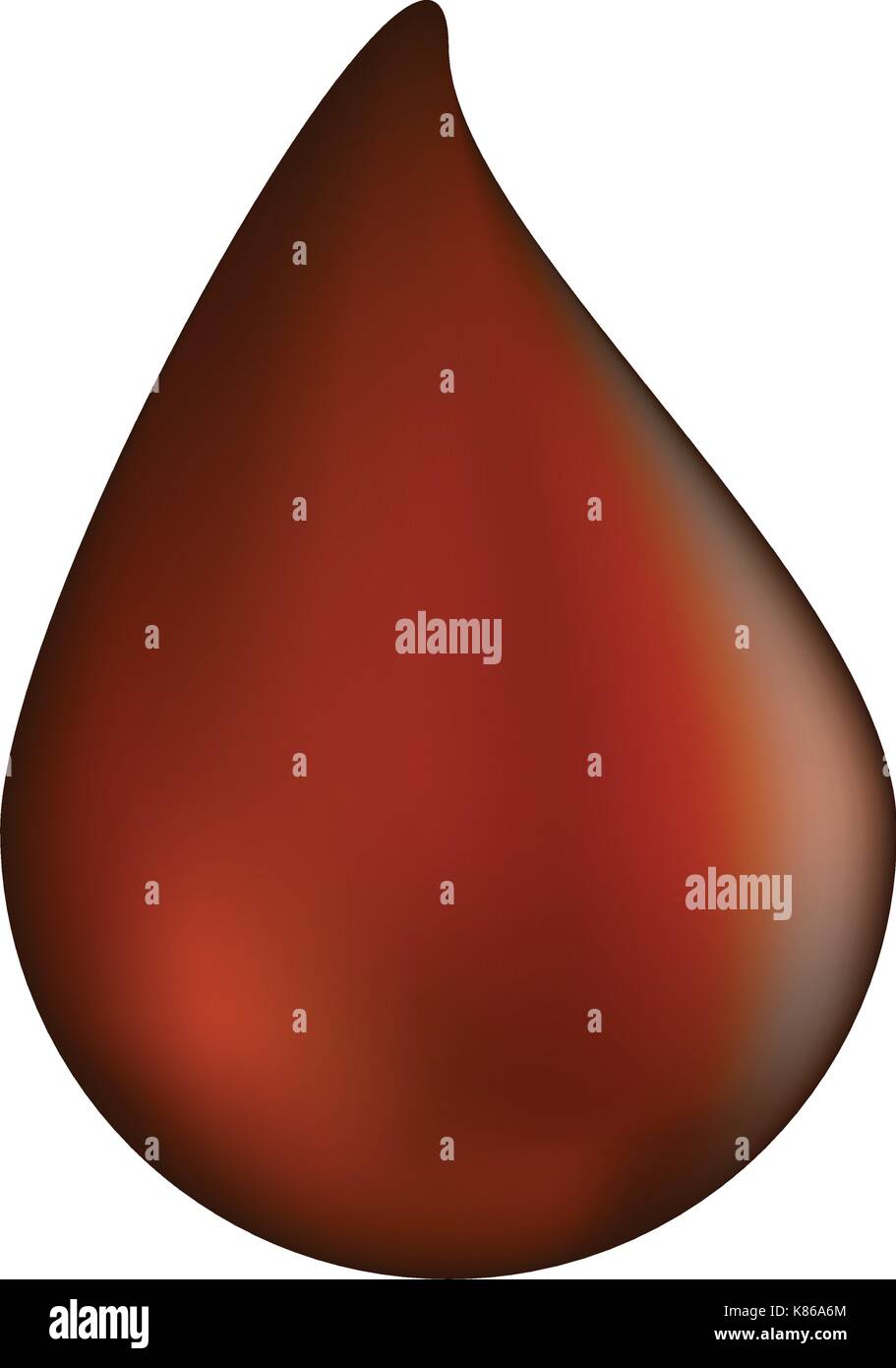 choco drop vector symbol icon design. illustration isolated on white ...