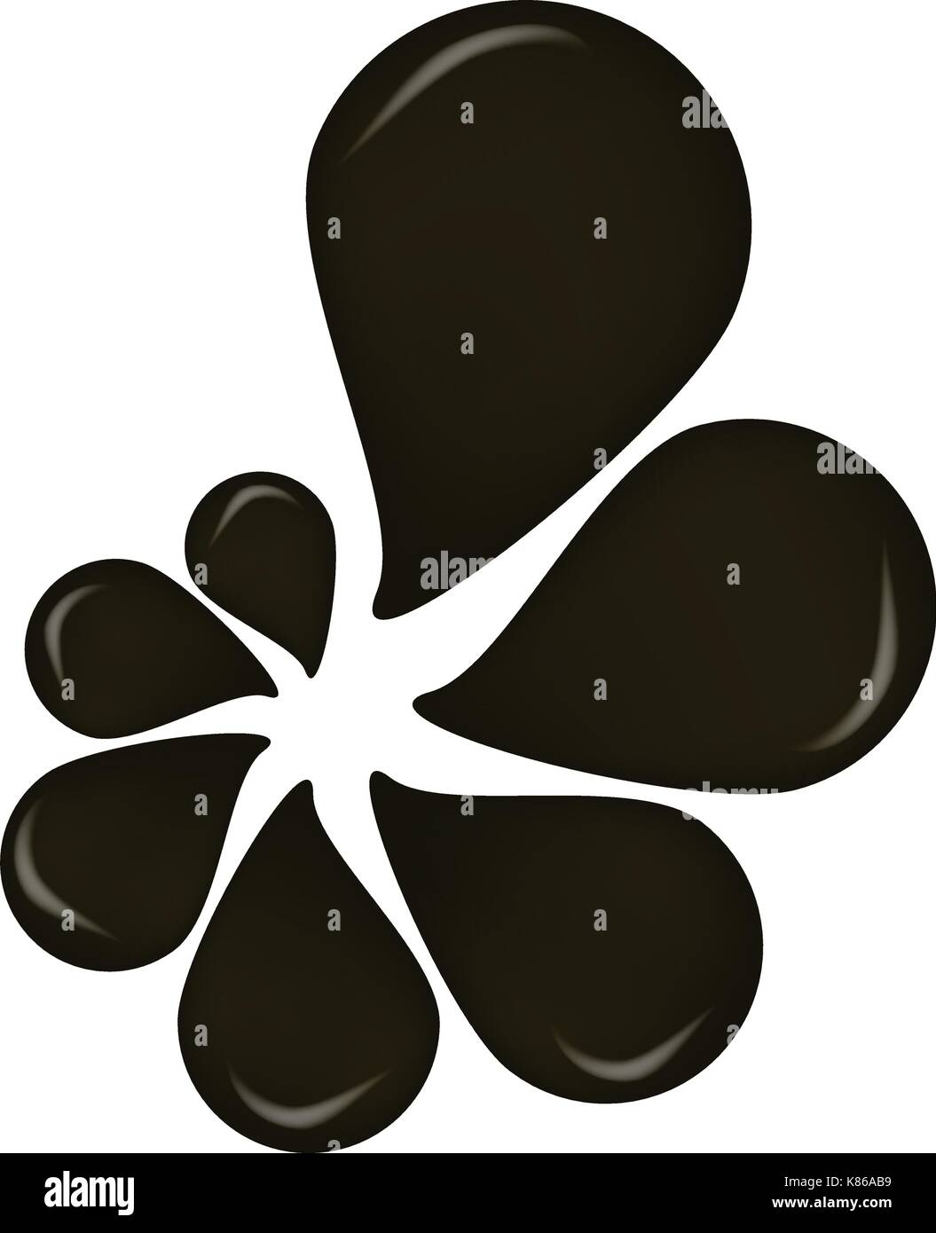 drop logo design vector symbol icon design. Beautiful illustration ...