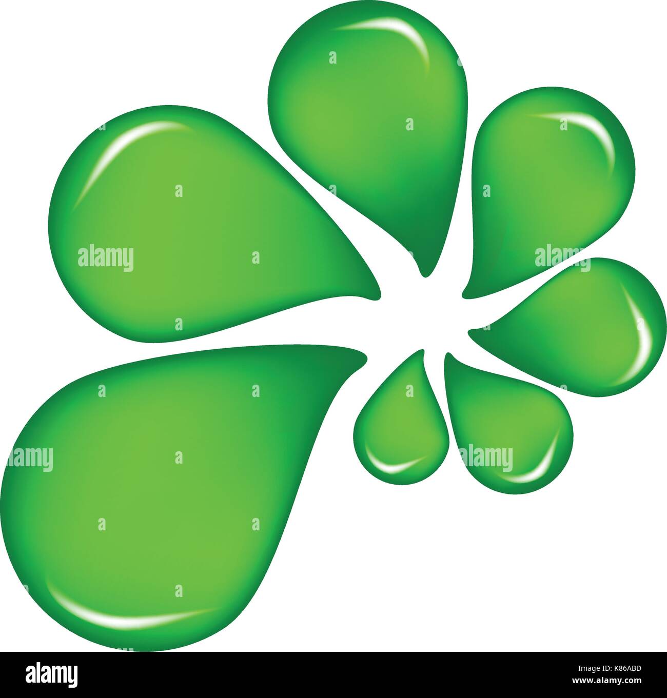 drop logo design vector symbol icon design. Beautiful illustration ...