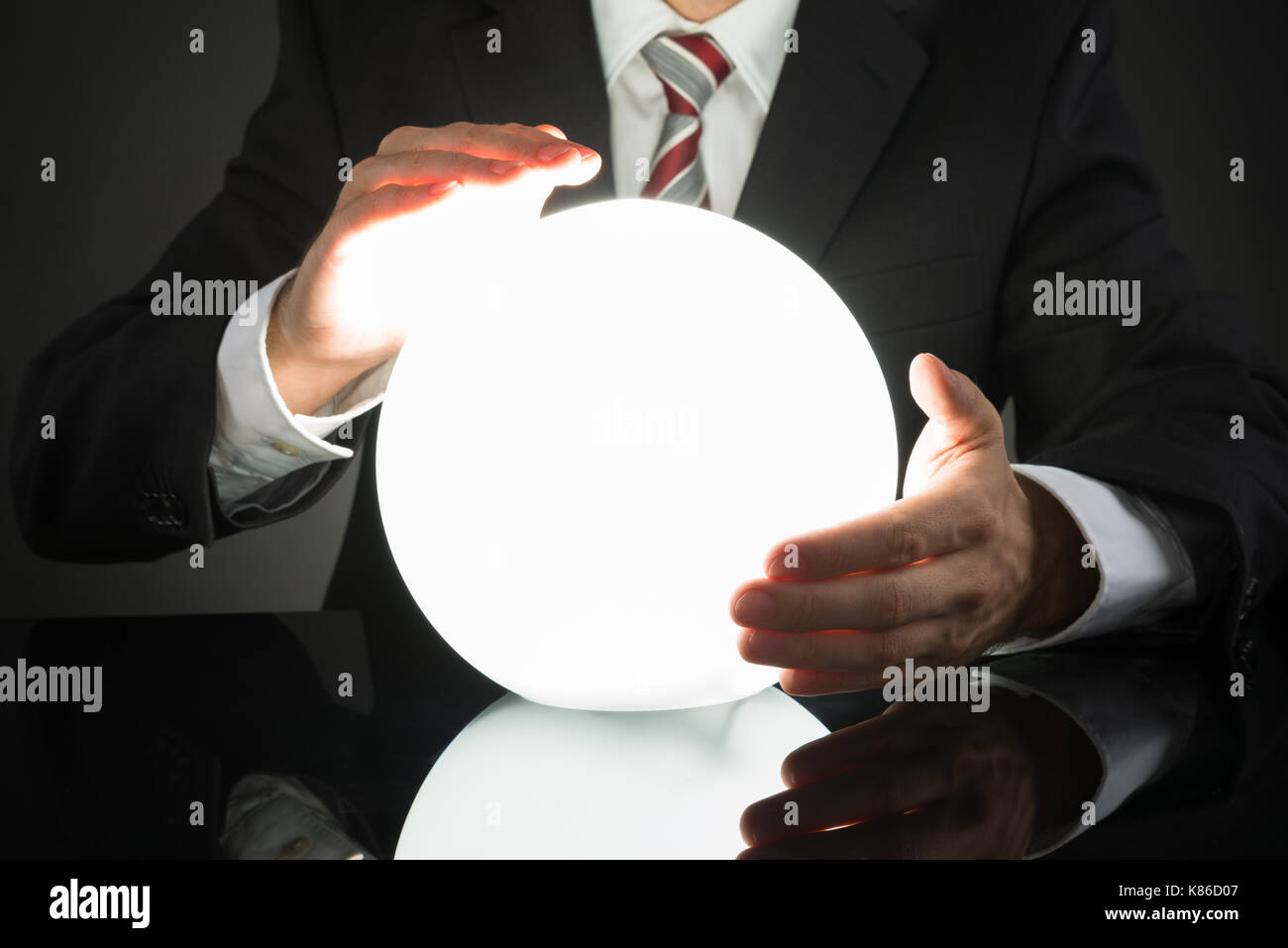 Magic businessman hi-res stock photography and images - Alamy