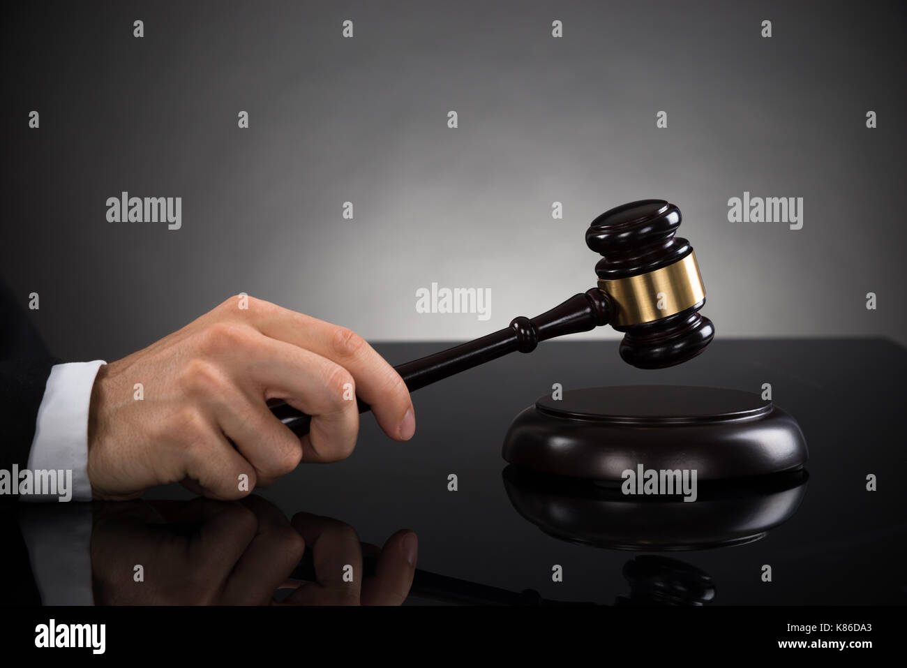 Judge Gavel Hitting High Resolution Stock Photography and Images - Alamy