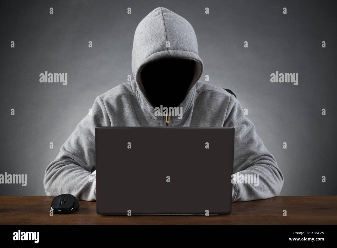 Hacker using computer in hi-res stock photography and images - Alamy