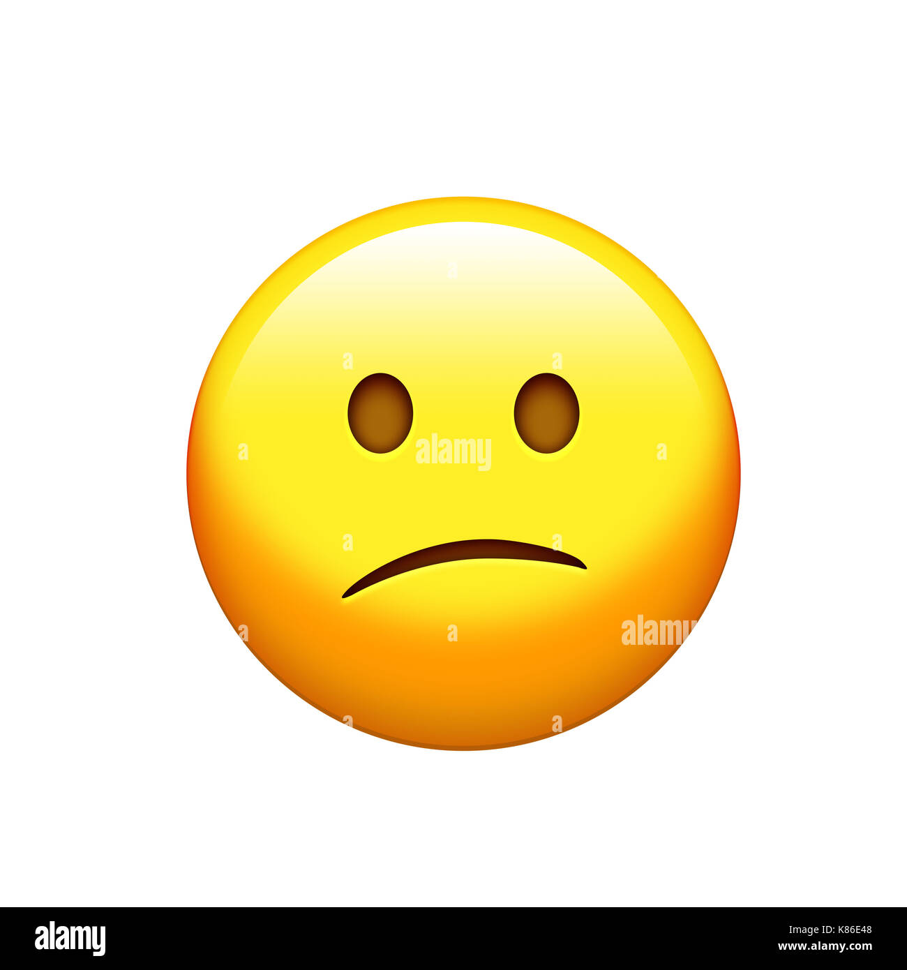 Disappointed Face Emoticon