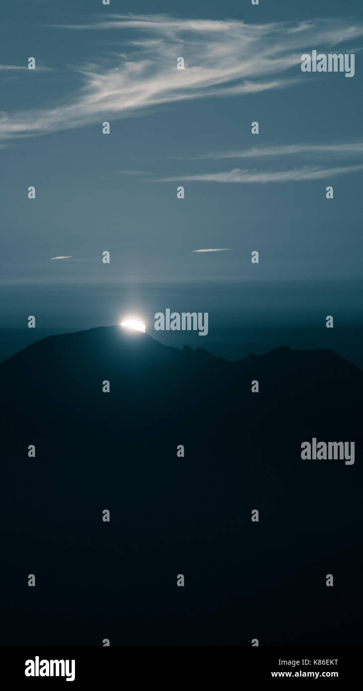 An inspiring mountain landscape in Tatry, Slovakia. Vivid, gradient ...