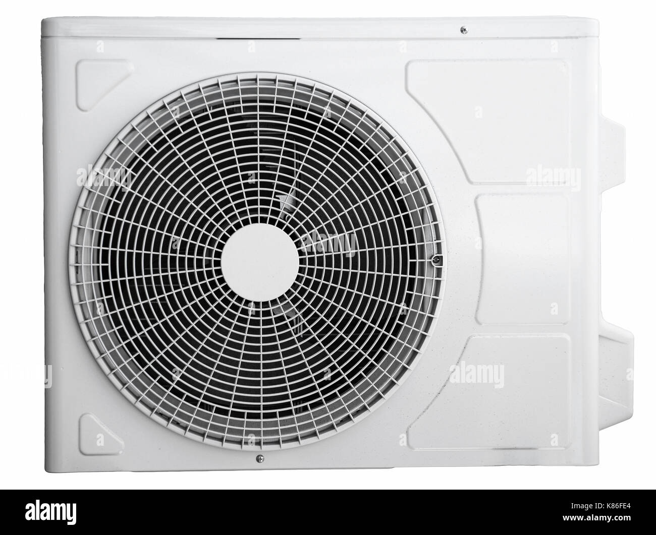 Air conditioner isolated on white background Stock Photo - Alamy