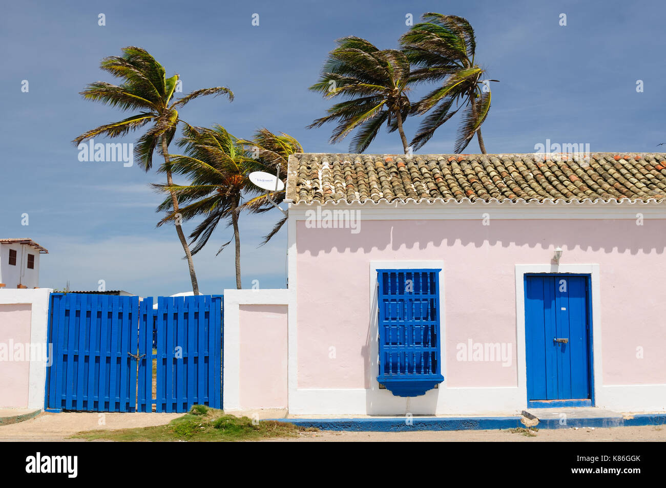 Venezuela, Adicora fishing village and resort near the city of Coro on ...