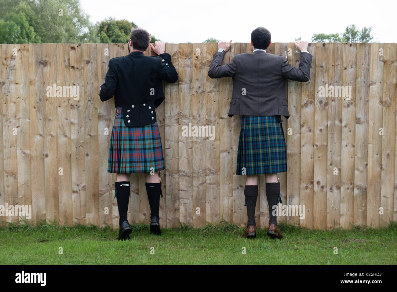 Men in kilts hi-res stock photography and images - Alamy