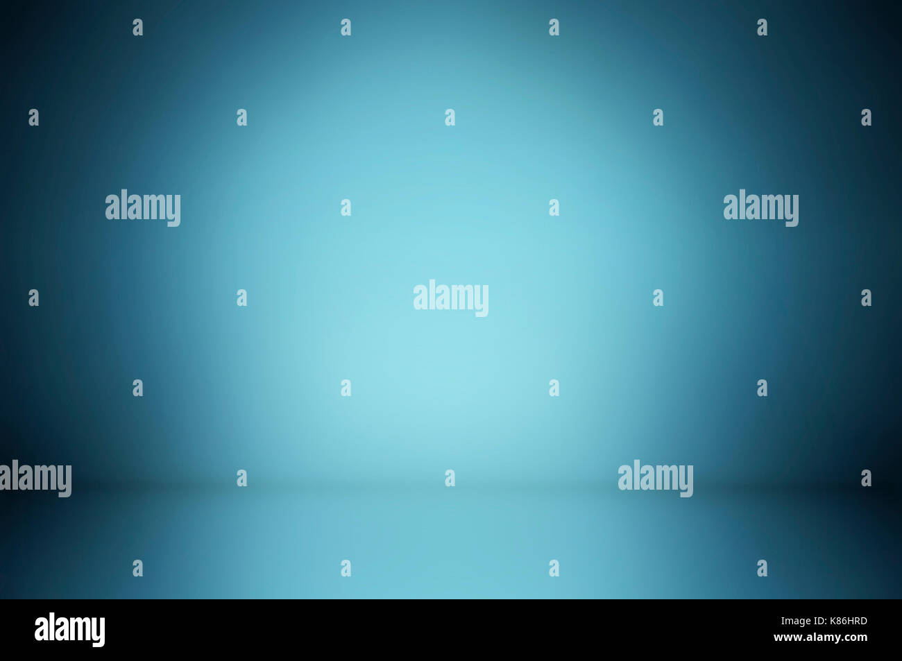 abstract blue studio background Stock Photo - Alamy