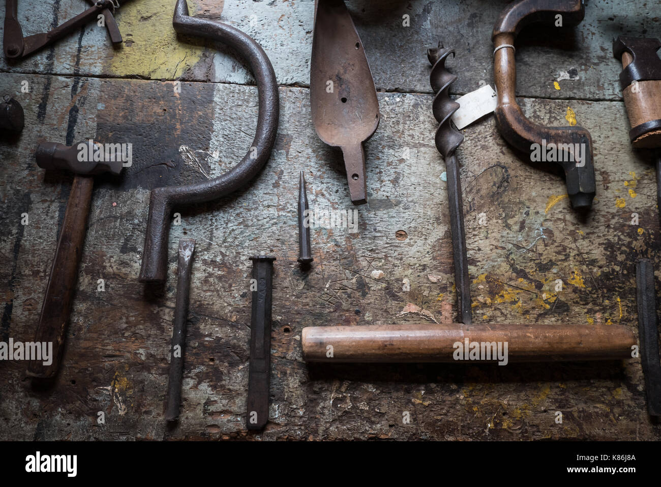 vintage shop tools Stock Photo - Alamy