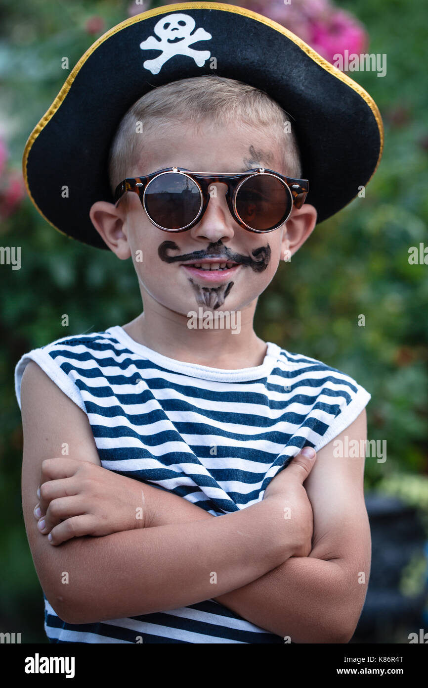 Pirate in glasses hi-res stock photography and images - Alamy
