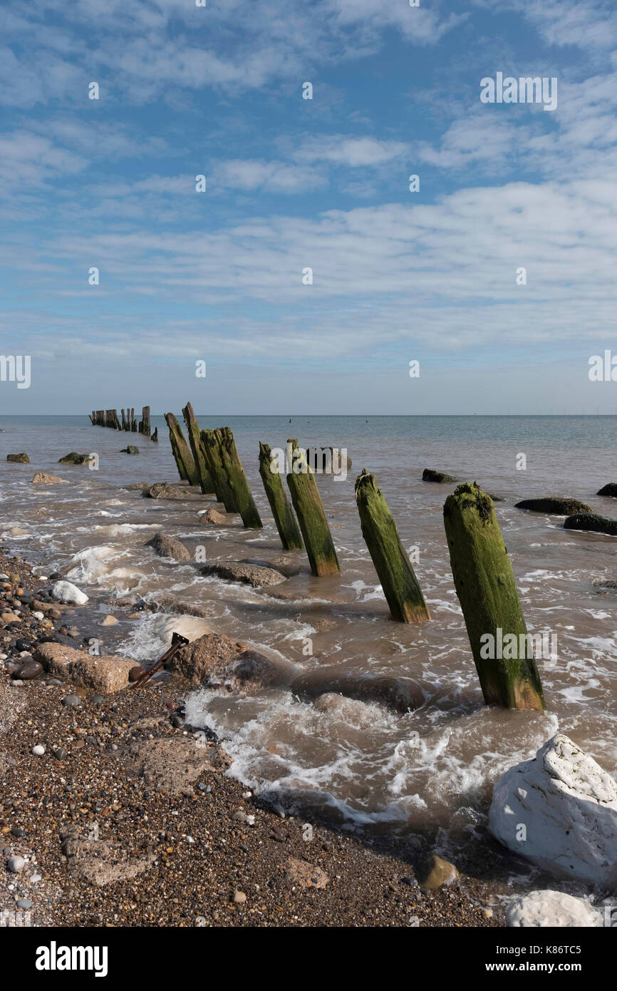 Coastal defences at Spurn Head, East Yorkshire, UK Stock Photo - Alamy
