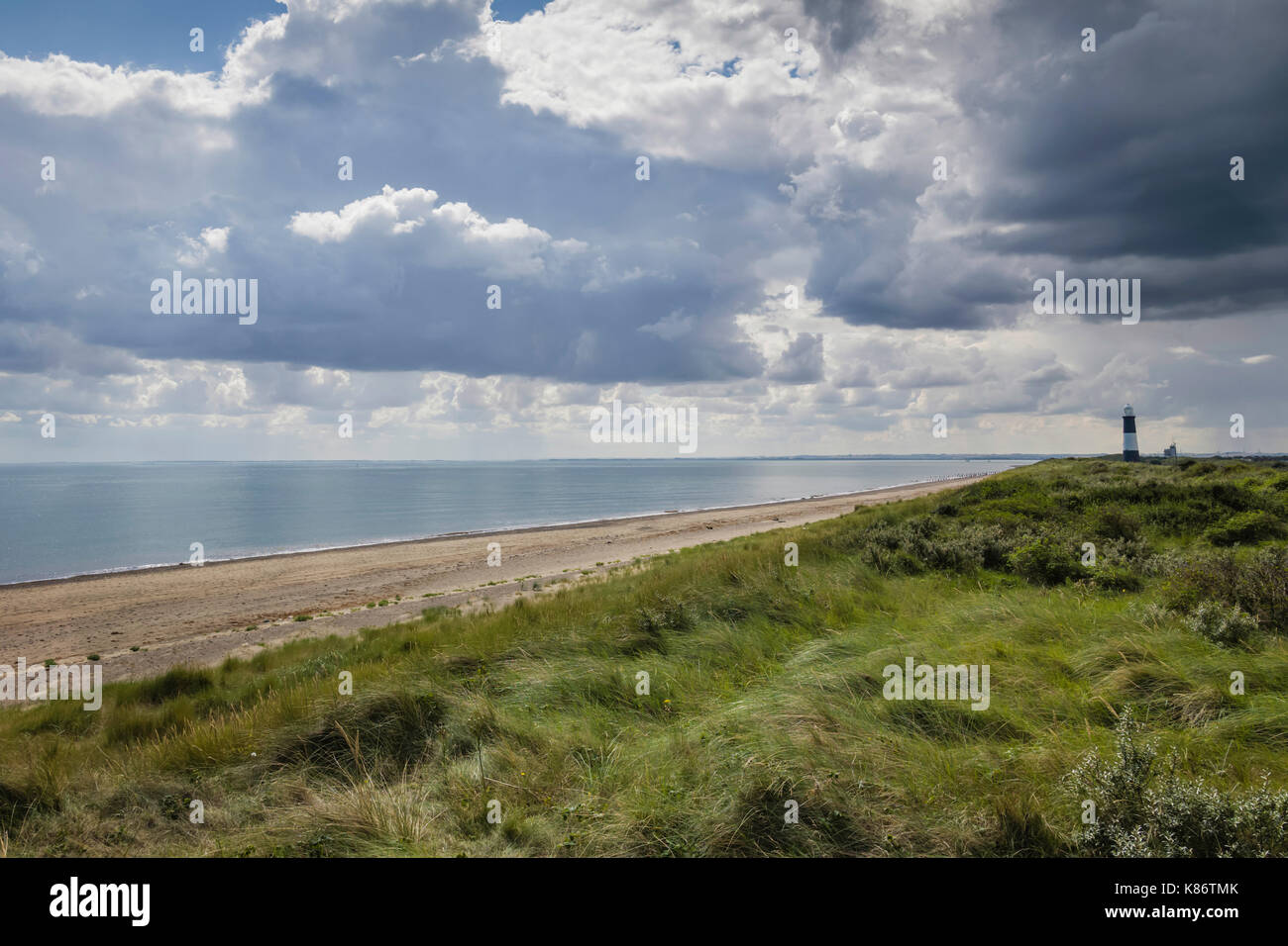 Lighthouse spurn point humberside uk hi-res stock photography and ...