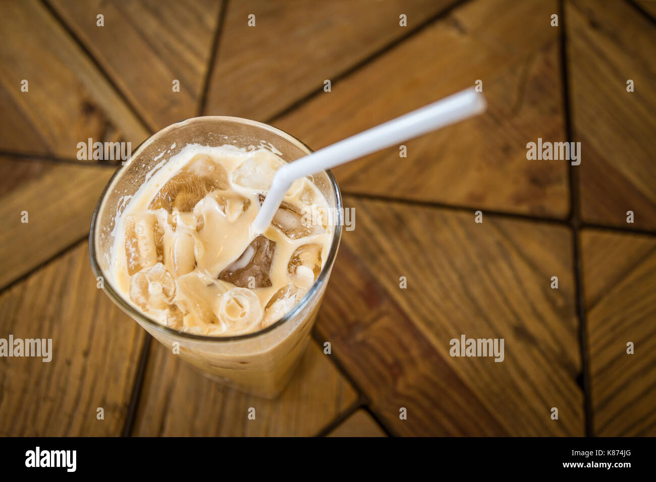 Iced coffee glass hi-res stock photography and images - Alamy