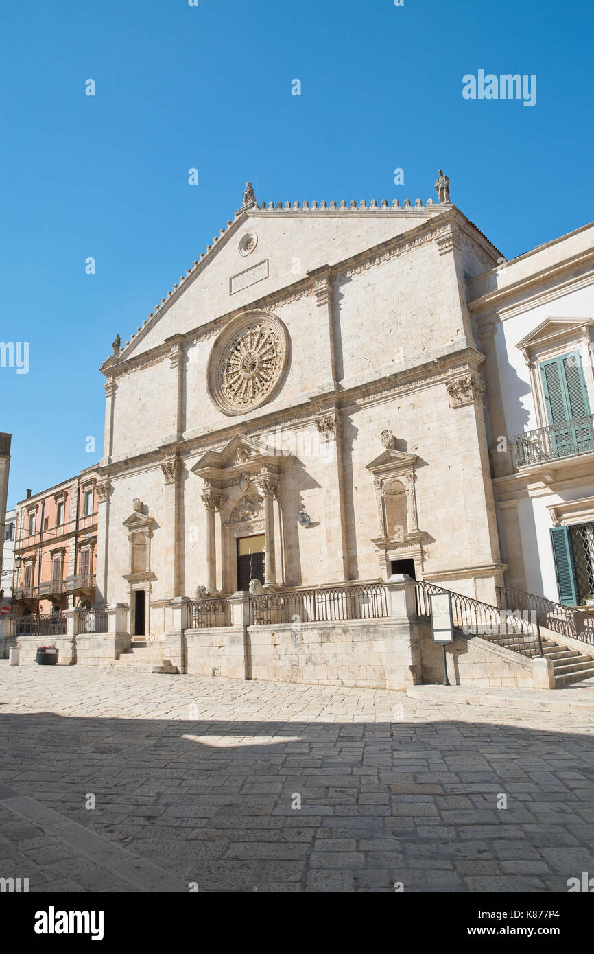 Cathedral of Acquaviva delle fonti. Puglia. Italy Stock Photo - Alamy