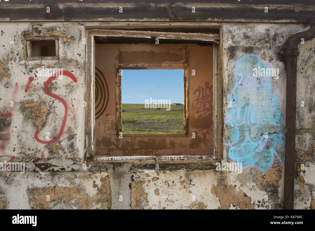 View through the window Stock Photo - Alamy