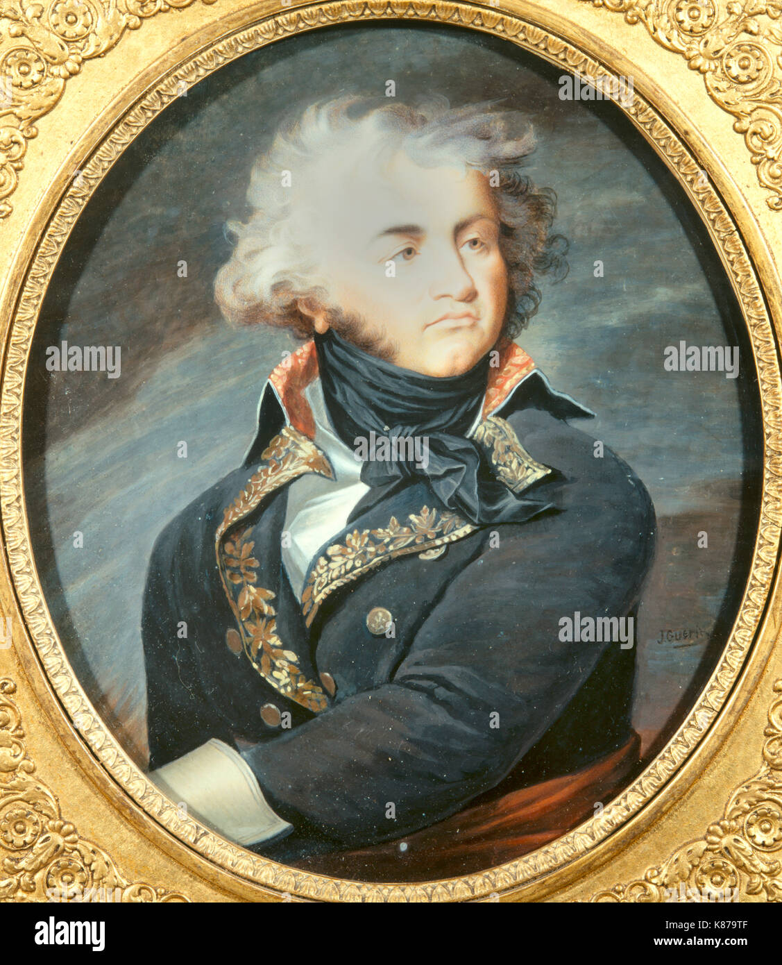 Portrait of the french general Jean Baptiste Kleber by Pierre Guerin ...