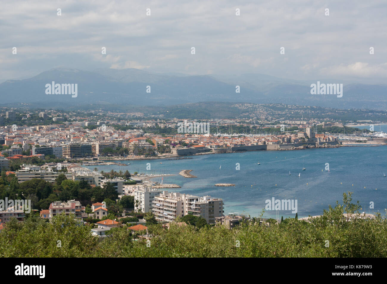 View of Antibes, France Stock Photo - Alamy