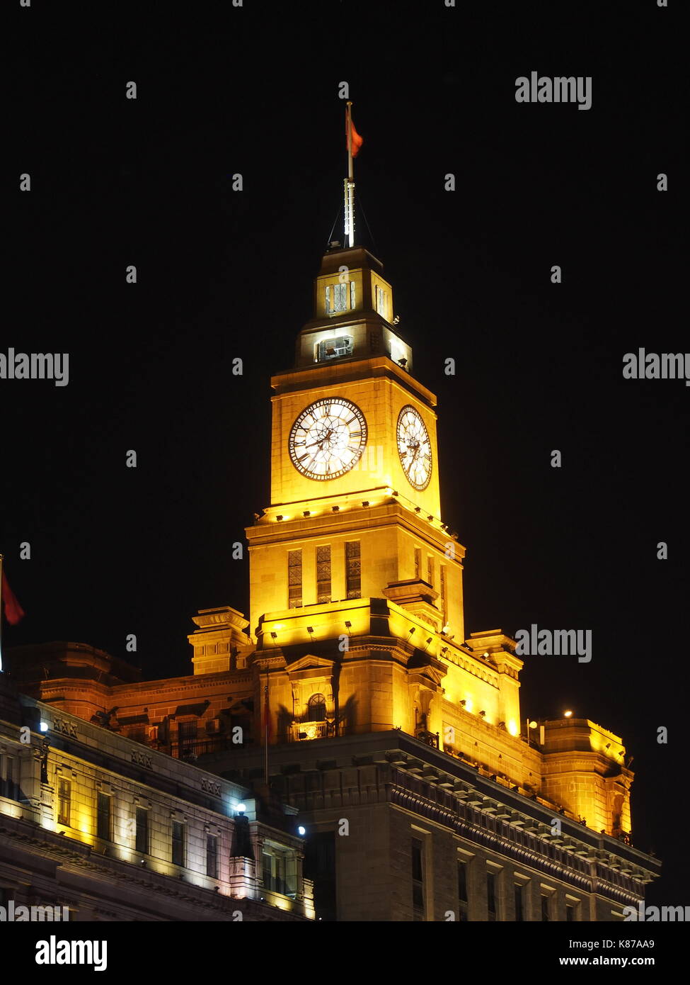 Classic clock tower at bund hi-res stock photography and images - Alamy
