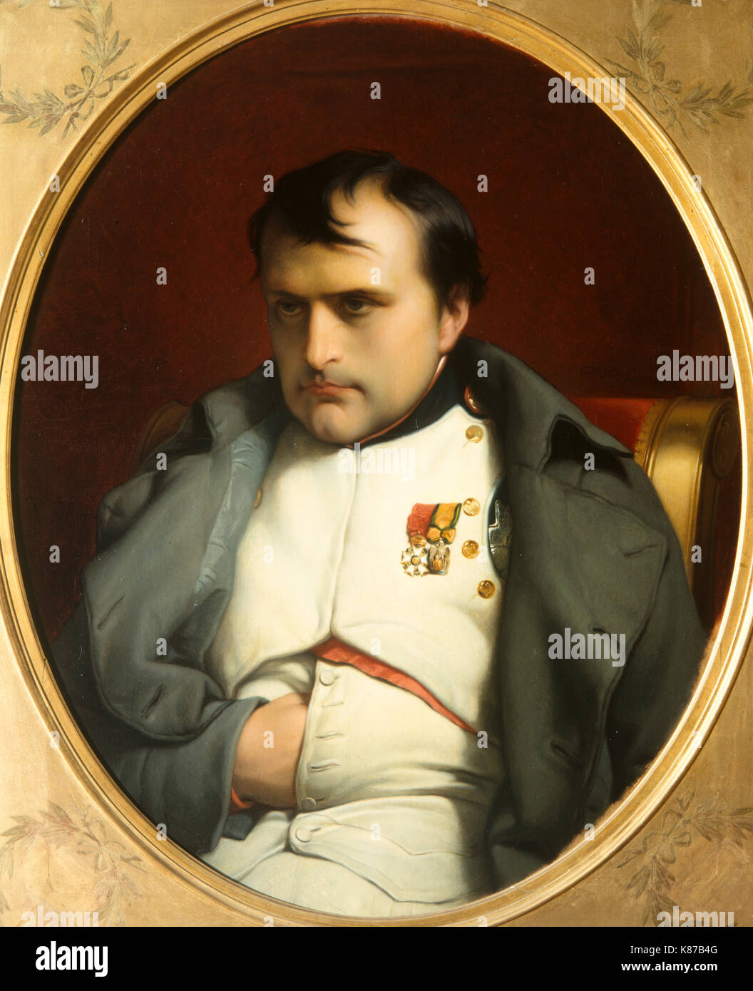 Paul delaroche napoleon fontainebleau hi-res stock photography and ...