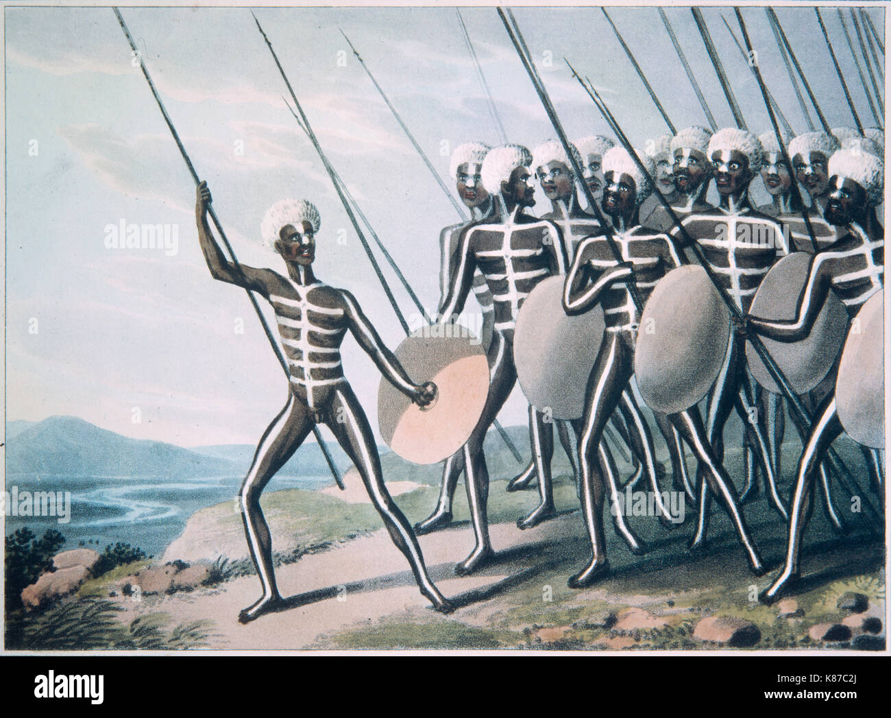 Indigenous warriors australia hi-res stock photography and images - Alamy