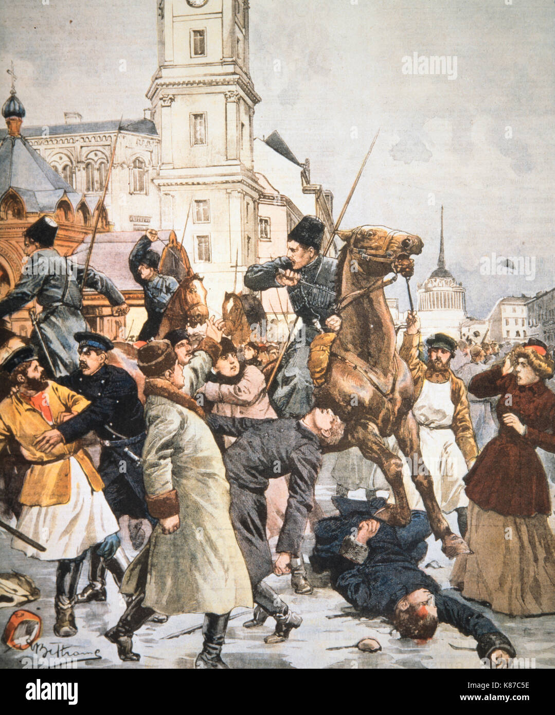 Cossack fighting hi-res stock photography and images - Alamy