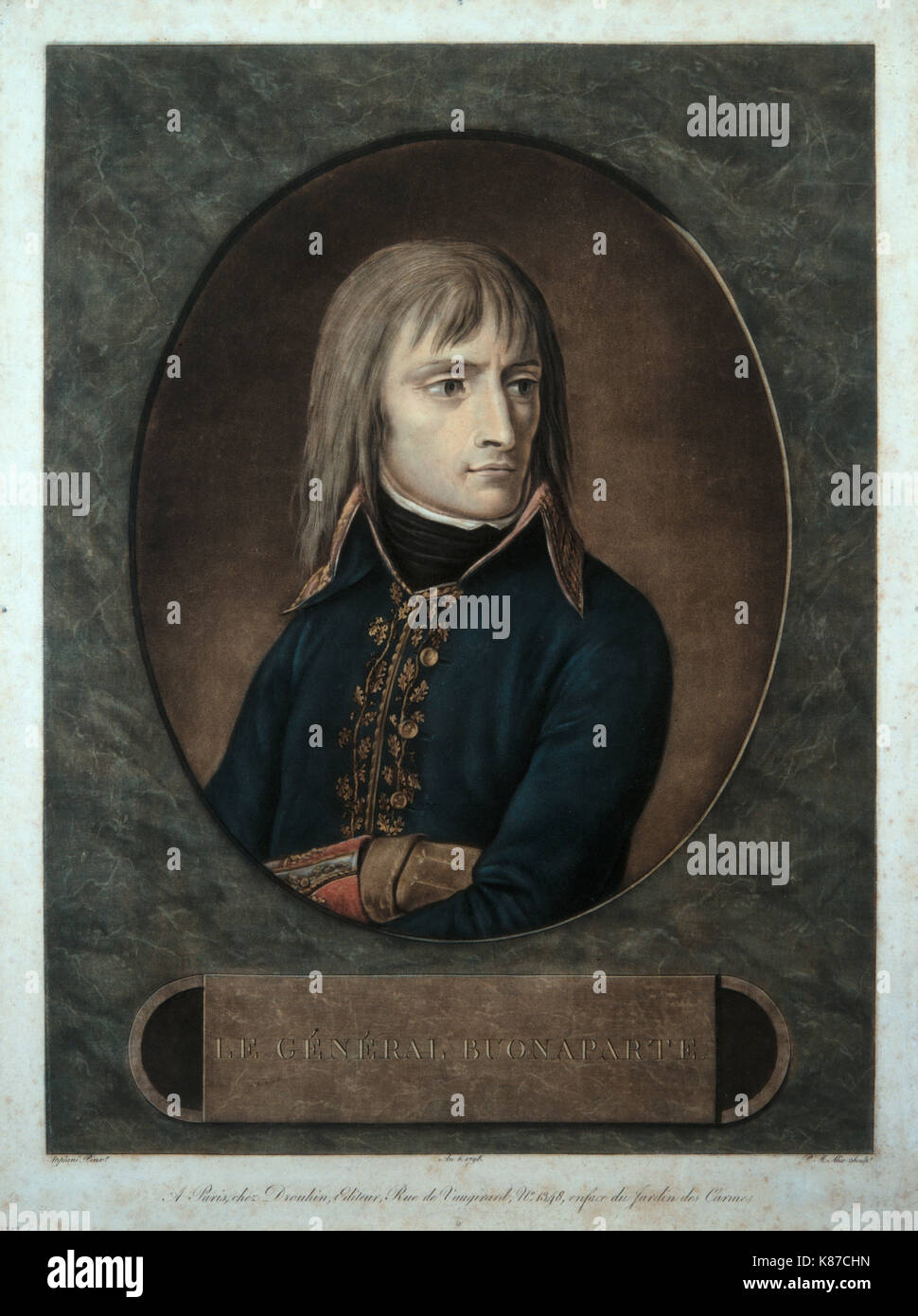 Portrait of Napoleon Bonaparte of France by Andrea Appiani during the ...