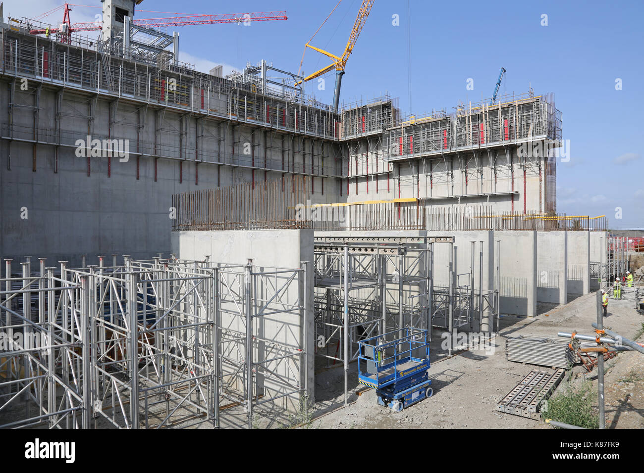 A new Energy from Waste power station under construction near ...