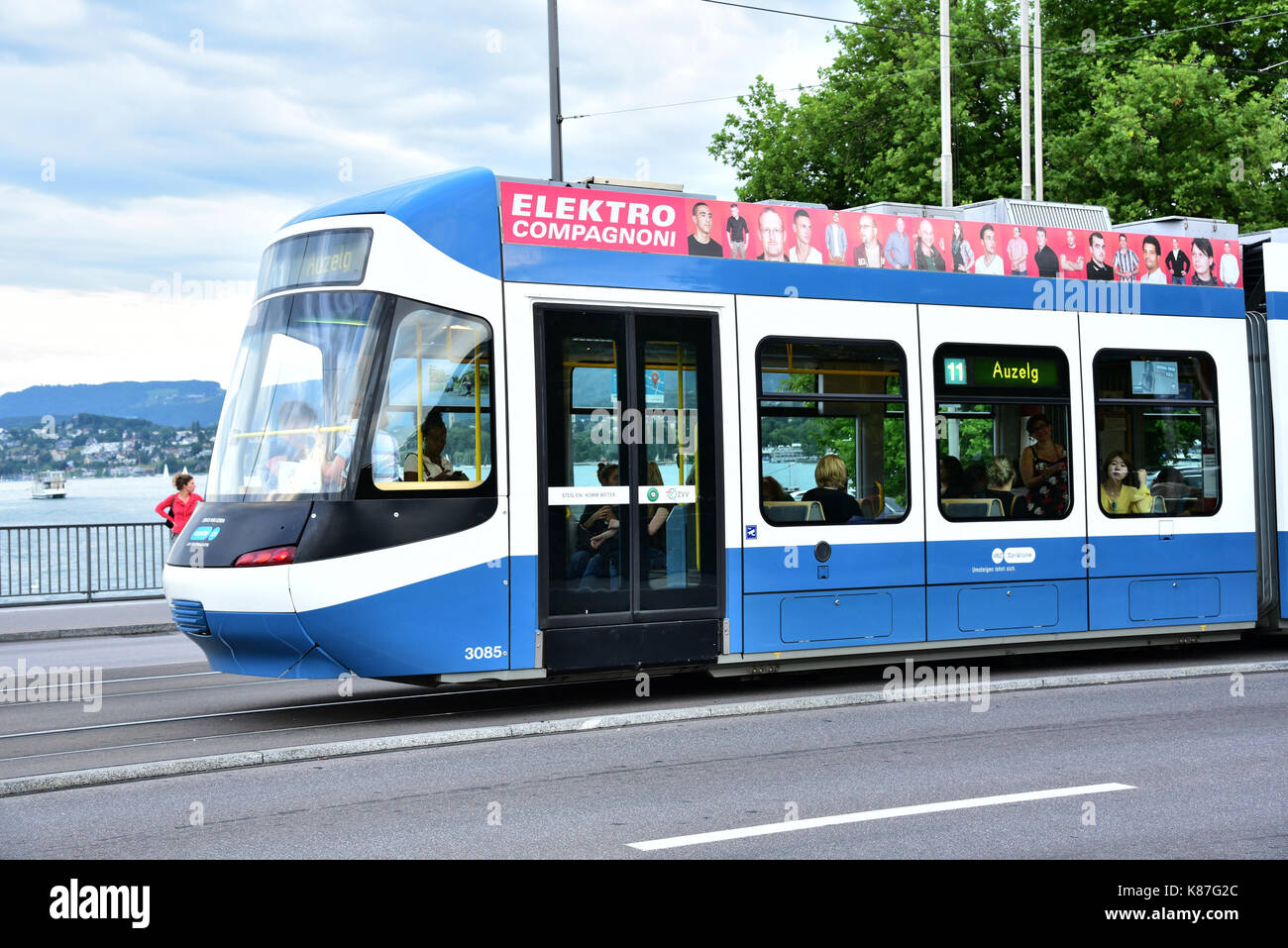 Electric tram europe hi-res stock photography and images - Alamy