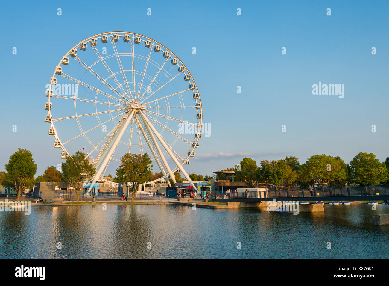 Montreal, Canada - 17th September 2017: The Montreal Observation Wheel ...