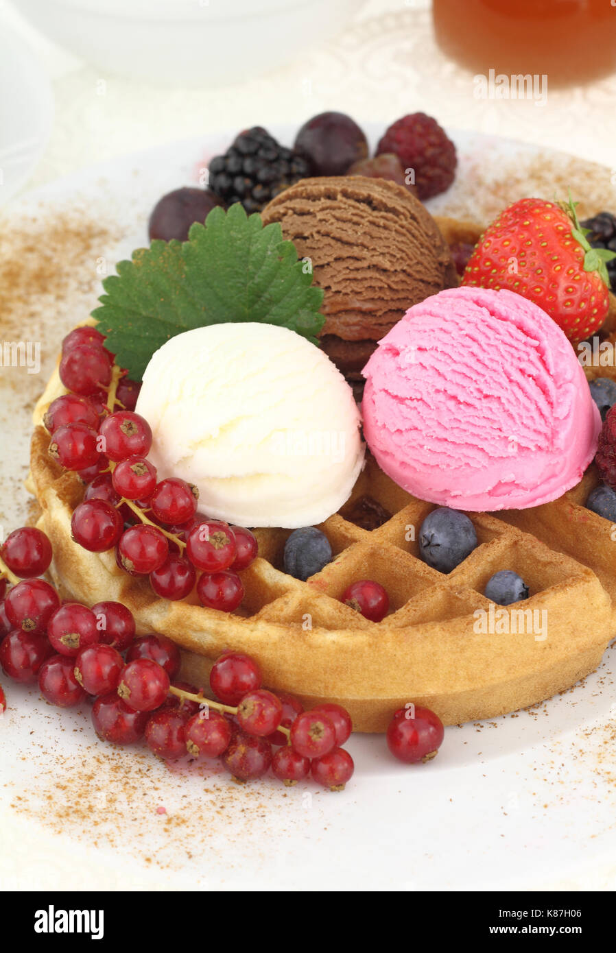 Neapolitan ice cream hi-res stock photography and images - Alamy