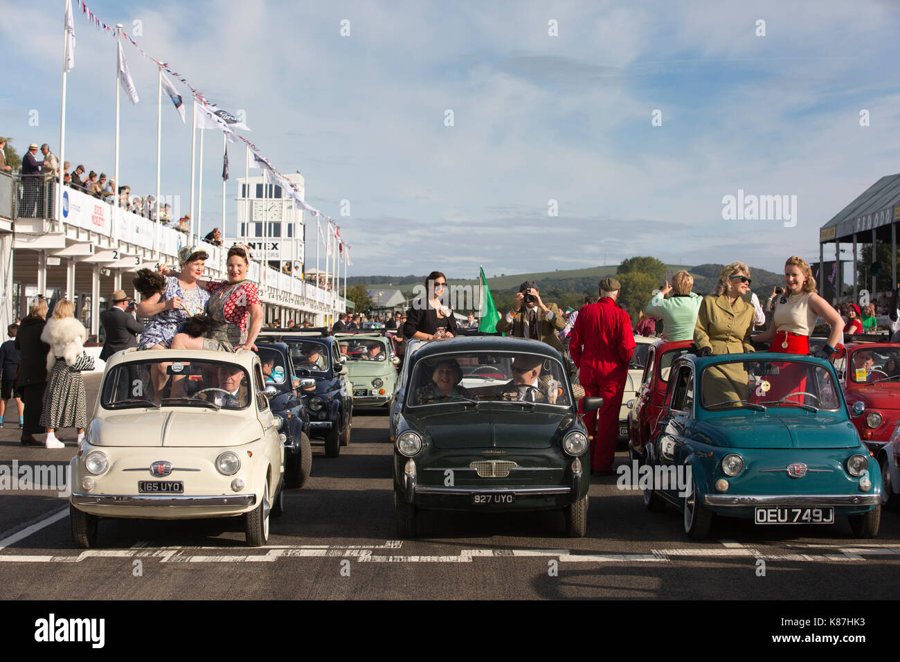 Fiat 500 parade hi-res stock photography and images - Alamy