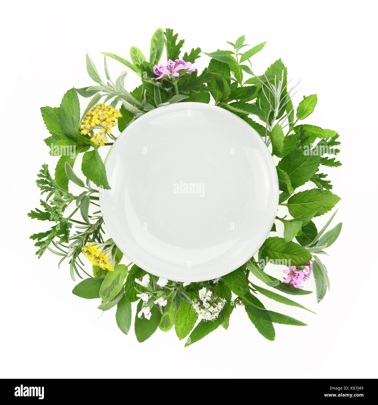 Cooking spices herbs space Cut Out Stock Images & Pictures - Alamy