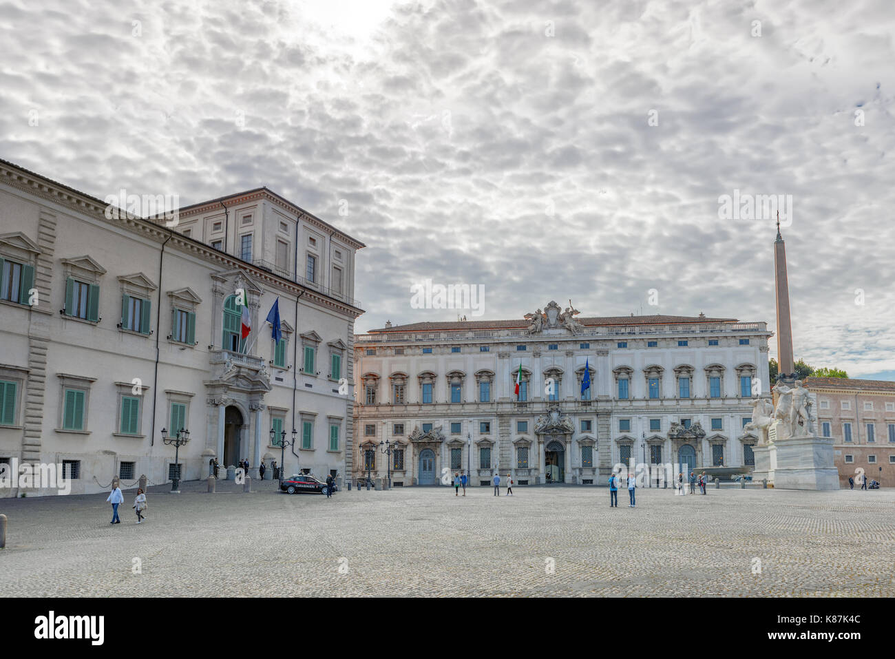 Obelisco quirinale hi-res stock photography and images - Alamy