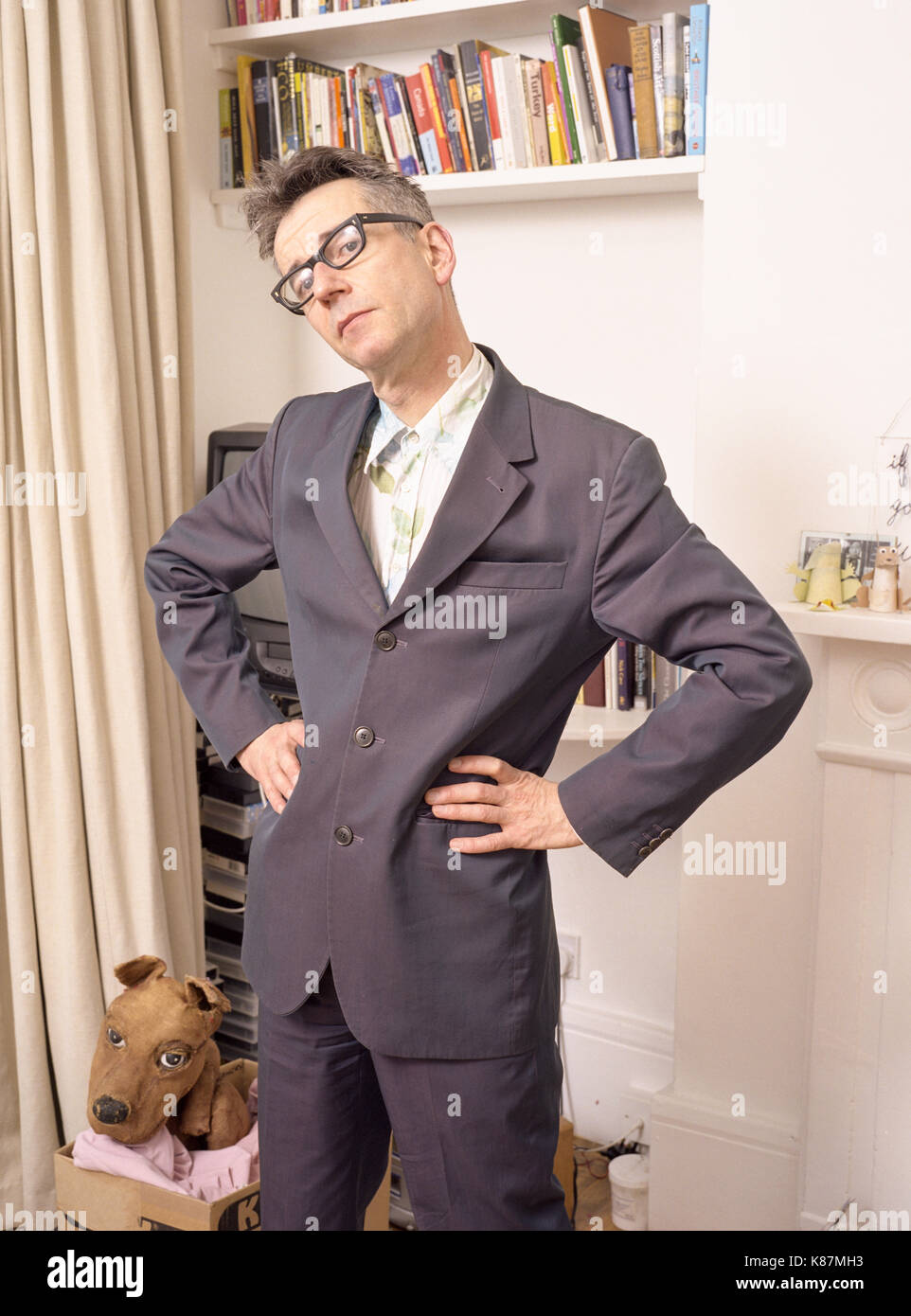 John hegley comic hi-res stock photography and images - Alamy