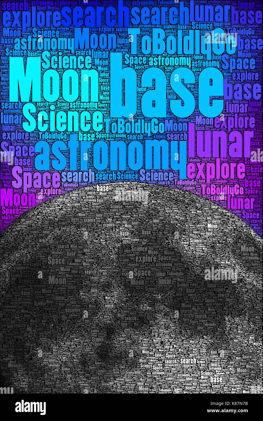 Moon base concept art hi-res stock photography and images - Alamy