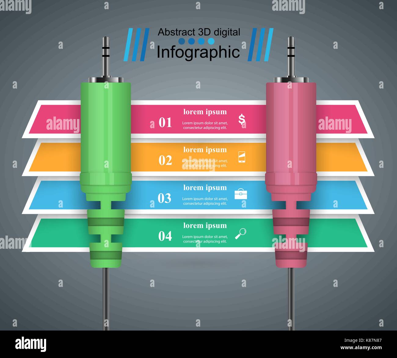 Music audio Infographic. Note icon Stock Vector Image & Art - Alamy