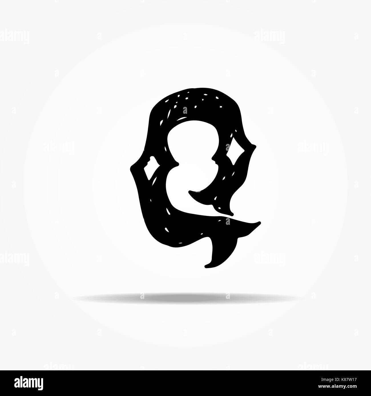 Old q Stock Vector Images - Alamy