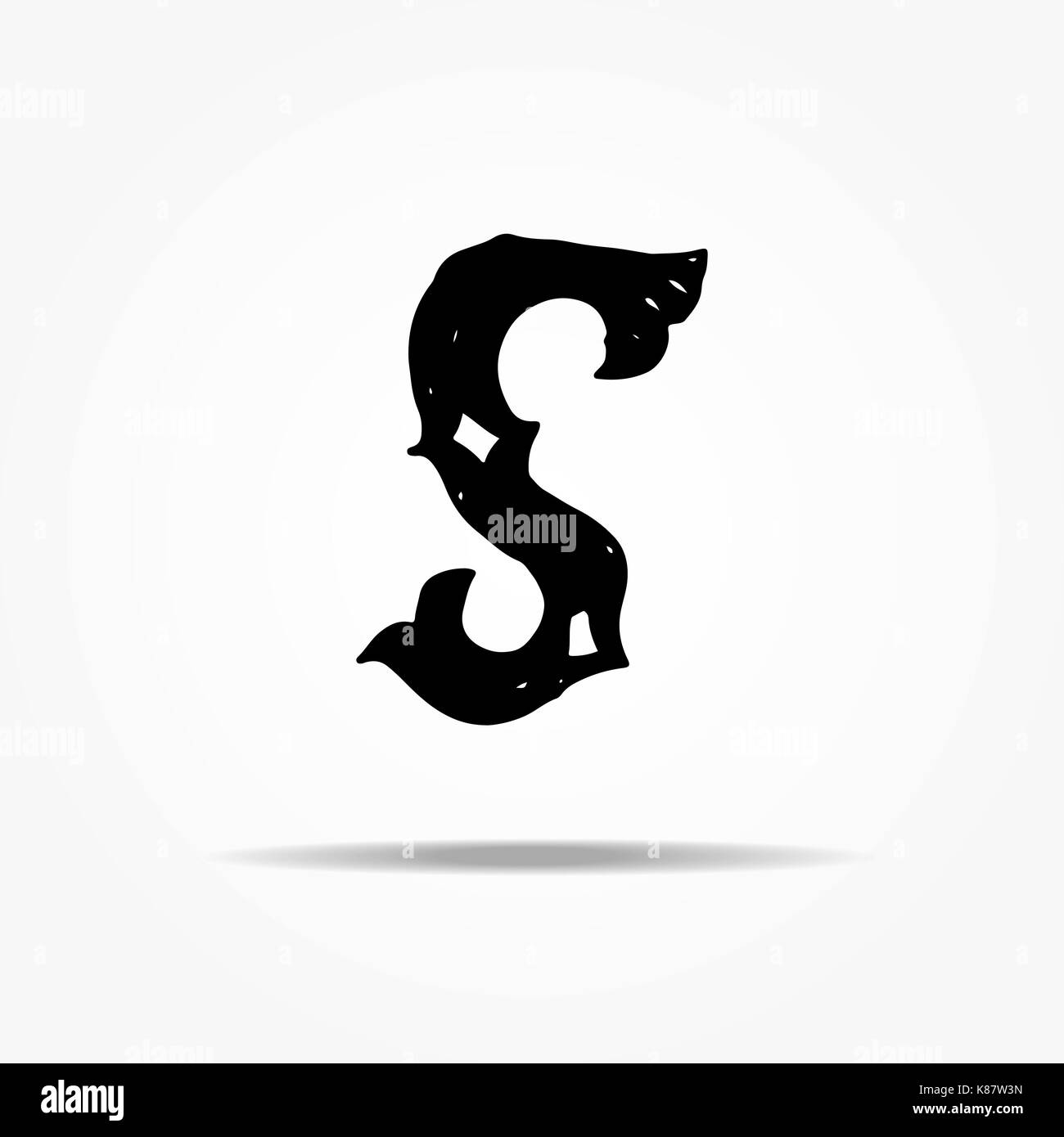 Letter S Script Font