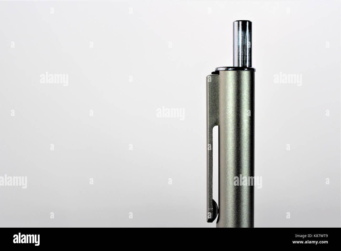 An close up image of a isolated pen, ballpoint Stock Photo - Alamy
