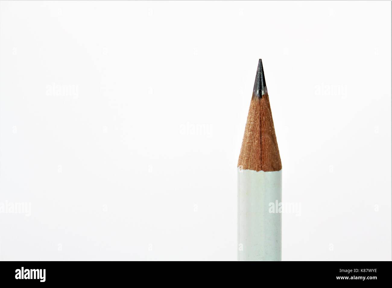 An close up image of a isolated pencil Stock Photo - Alamy