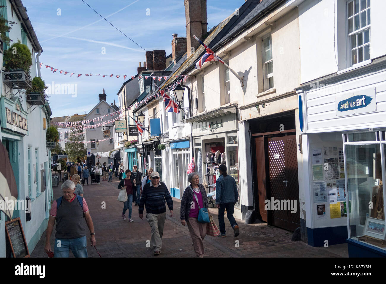Old fore street hi-res stock photography and images - Alamy