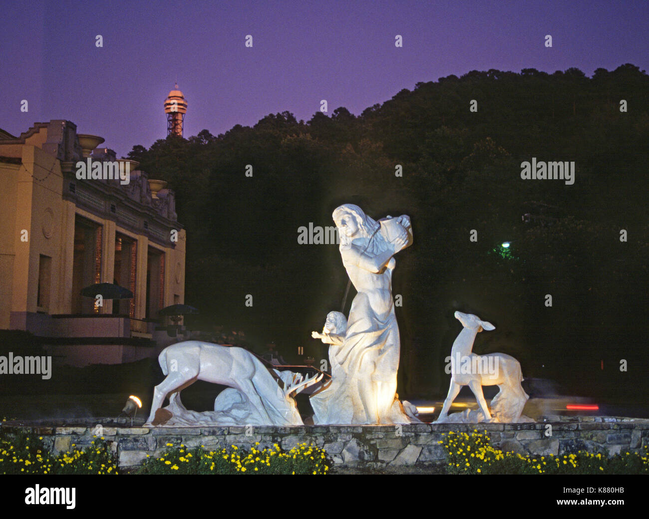 The 14-foot high Mother Nature sculpture, centerpiece of Hot Springs ...