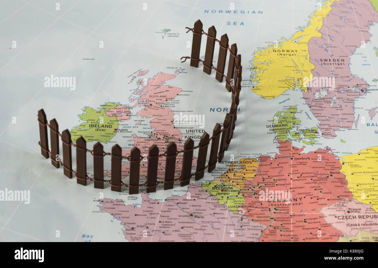 Brexit map hi-res stock photography and images - Alamy
